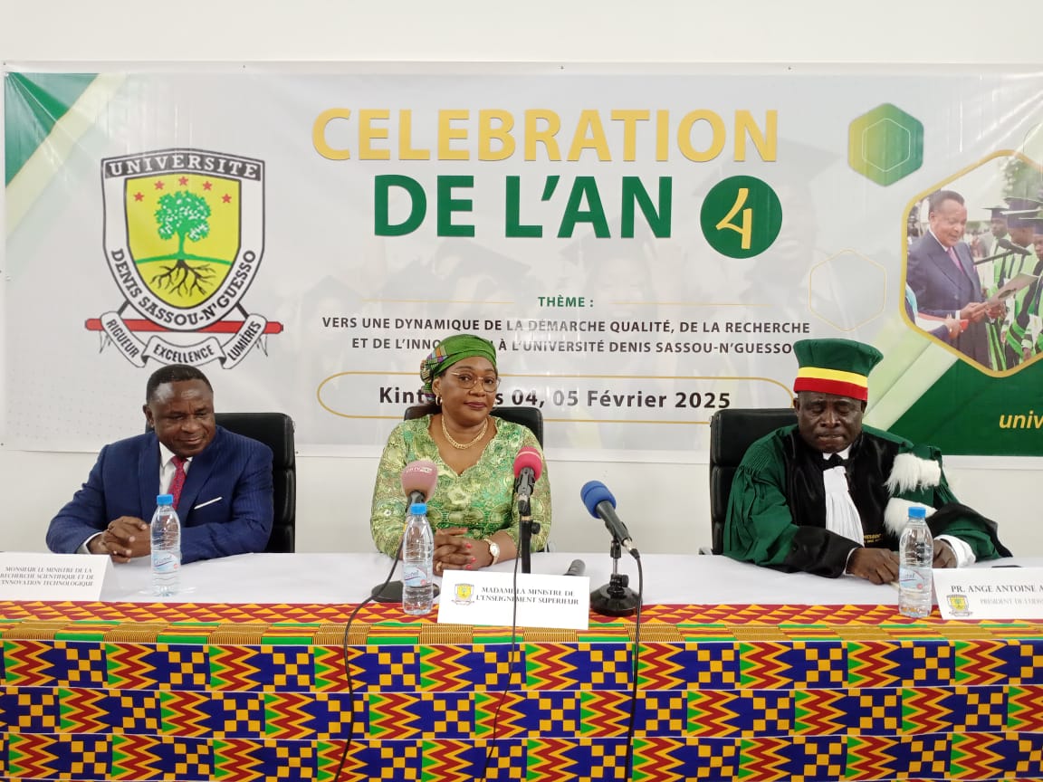 Congo/UDSN : Un parcours élogieux en quatre années d’existence ...